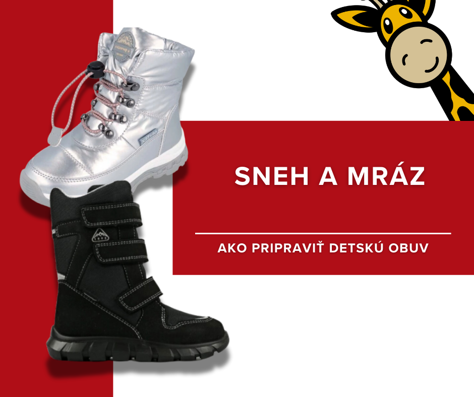 Ako pripraviť detskú obuv na sneh a mráz - Žirafa Detská obuv